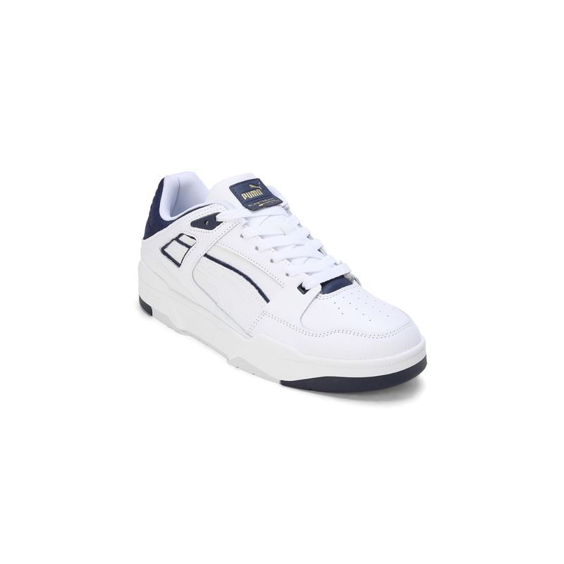 Buy Puma Slipstream Unisex White and Blue Sneakers Online