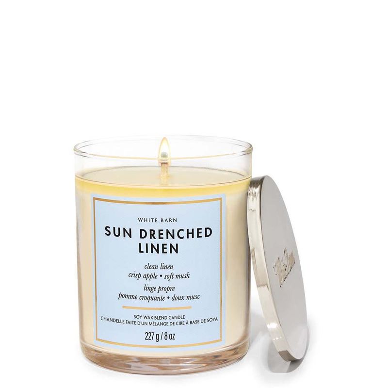 Buy Bath & Body Works Sun-Drenched Linen Single Wick Candle Online