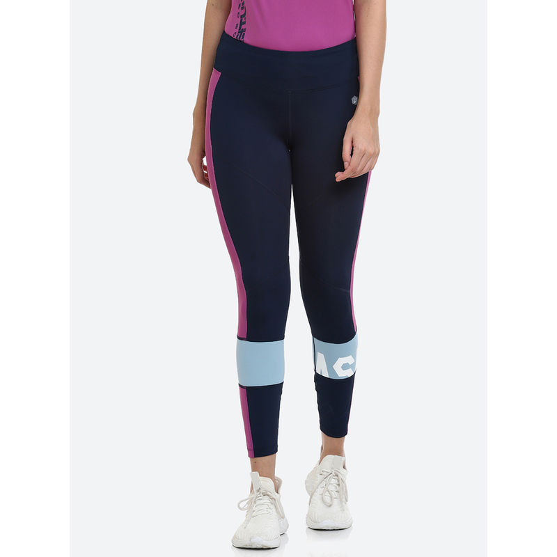 Asics Color Block Cropped 2 Blue Womens Tights: Buy Asics Color Block ...