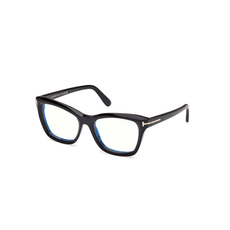 Buy Tom Ford Eyewear Women Black Cat Eye Eyeglass Frames - FT5909-B 53 ...