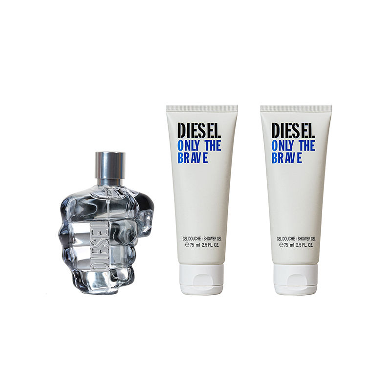 Buy Diesel Only The Brave Set (Eau De Toilette + Shower Gel) For Him Online