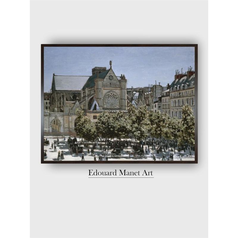 Buy The Art House Saint-Germain-L'Auxerrois Church, Paris, 1866 ...
