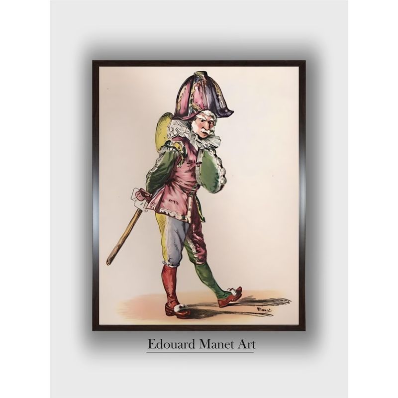 Buy The Art House Punch', 1874-1876, (1946) Painting by Edouard Manet ...