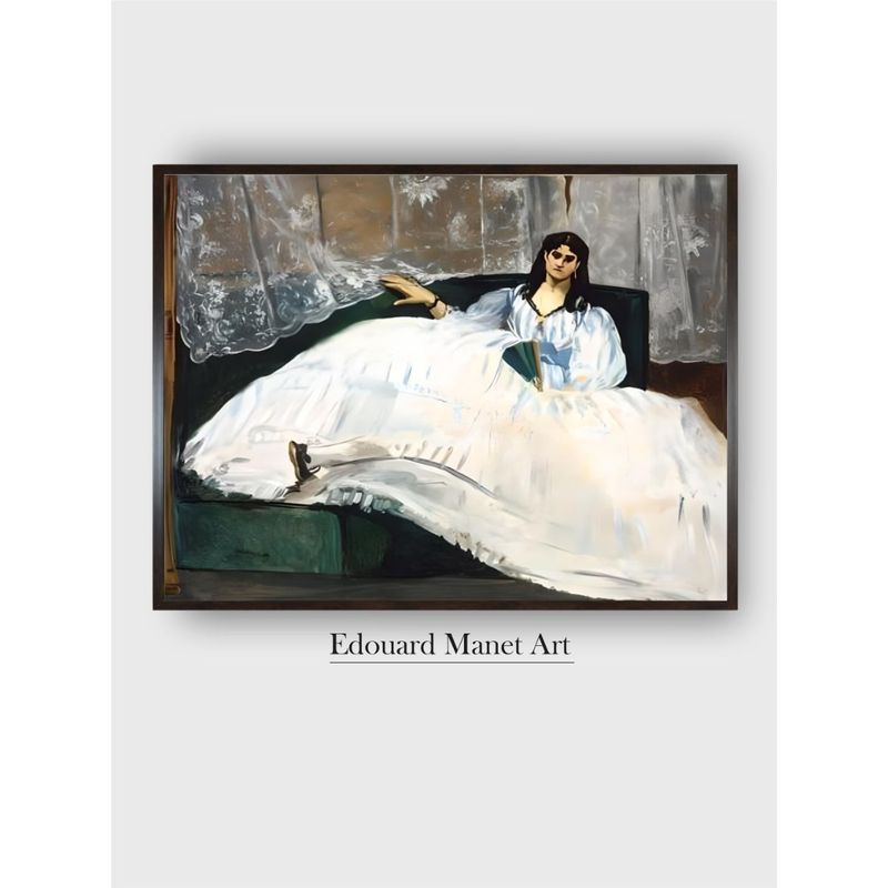 Buy The Art House Woman with a Fan, 1862 Painting by Edouard Manet Online