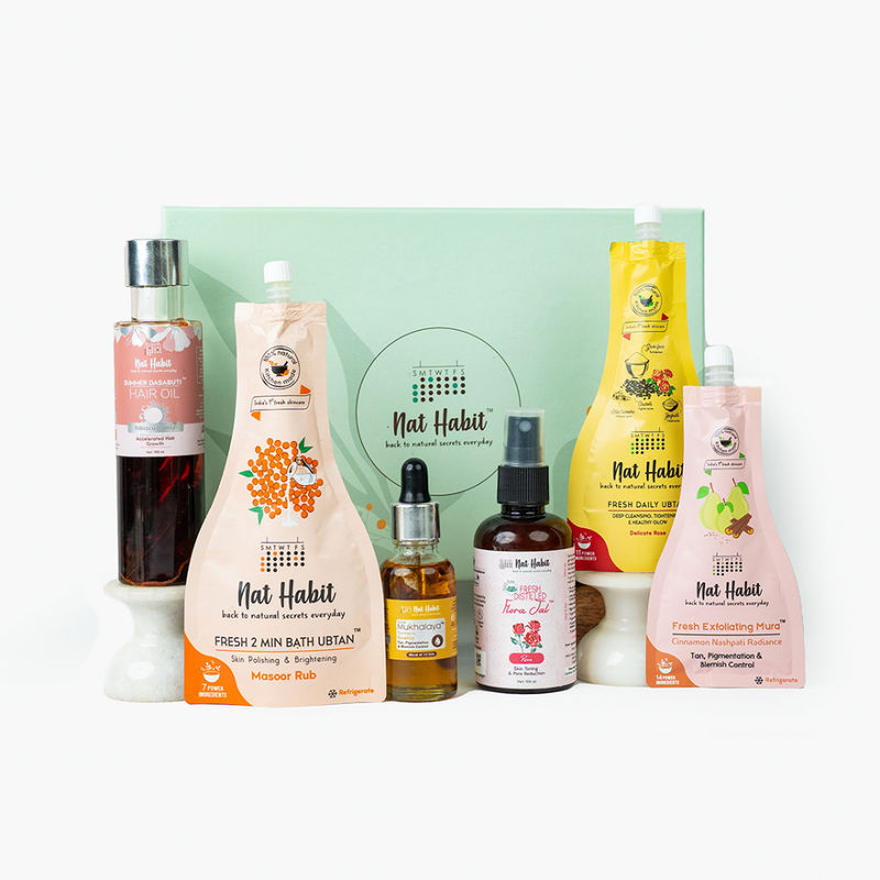 Buy Nat Habit Nature Ka Purest Set - 100% Natural Fresh Products for ...