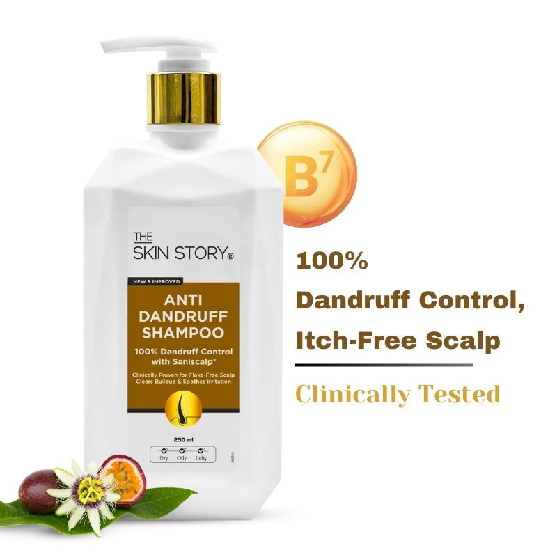 Buy The Skin Story Anti Dandruff Deep Ceansing Shampoo Calms & Soothes ...