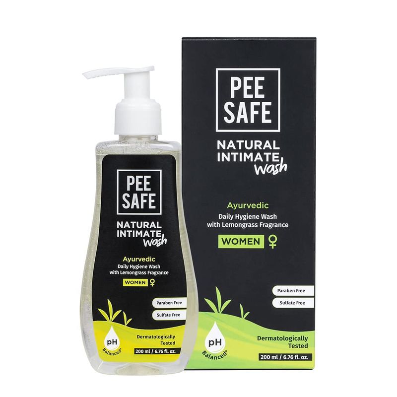 Buy Pee Safe Intimate Wash For Women With Lemongrass - Fight Odour ...