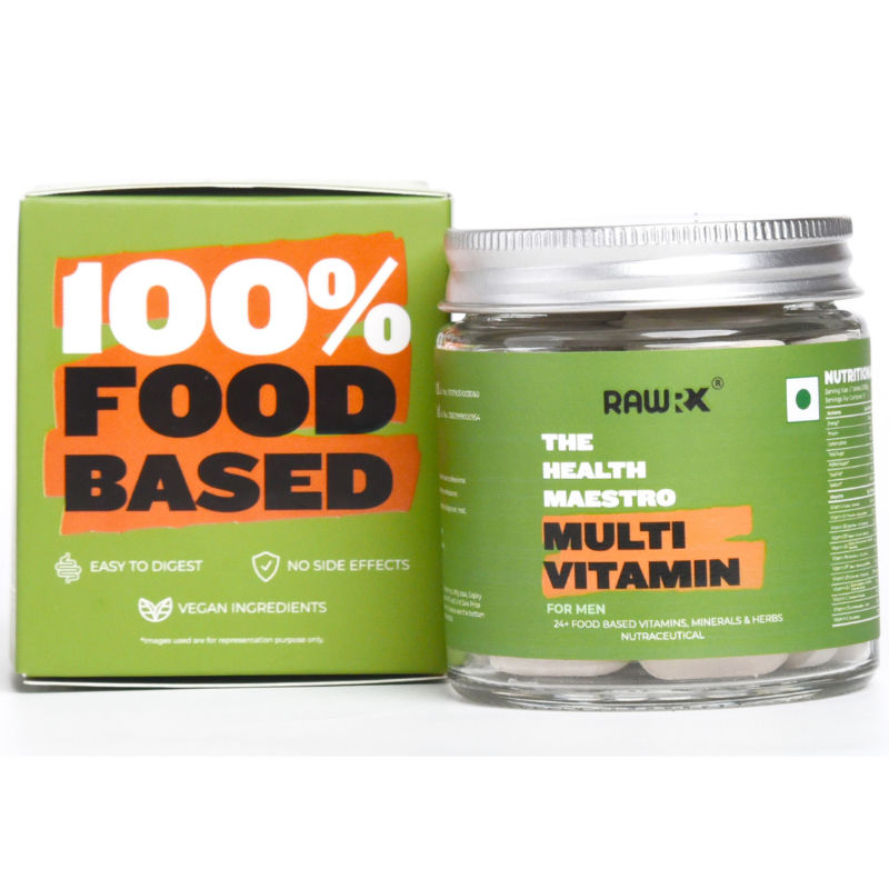 Buy RawRX The Health Maestro Plant Based Multivitamin Tablets Online