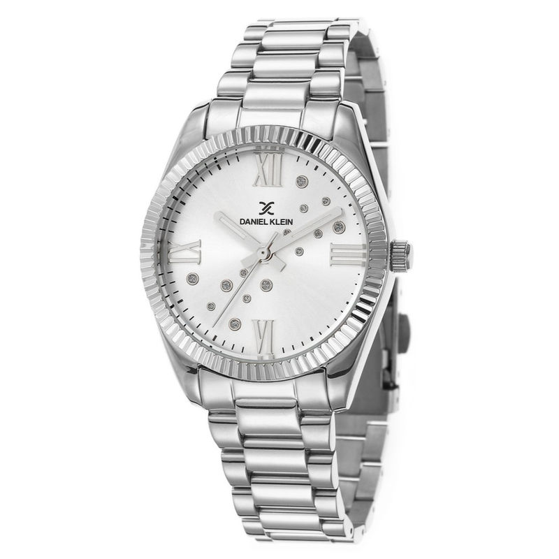 Buy Daniel Klein Analog Silver Dial Women's Watch (DK.1.12463-1) Online