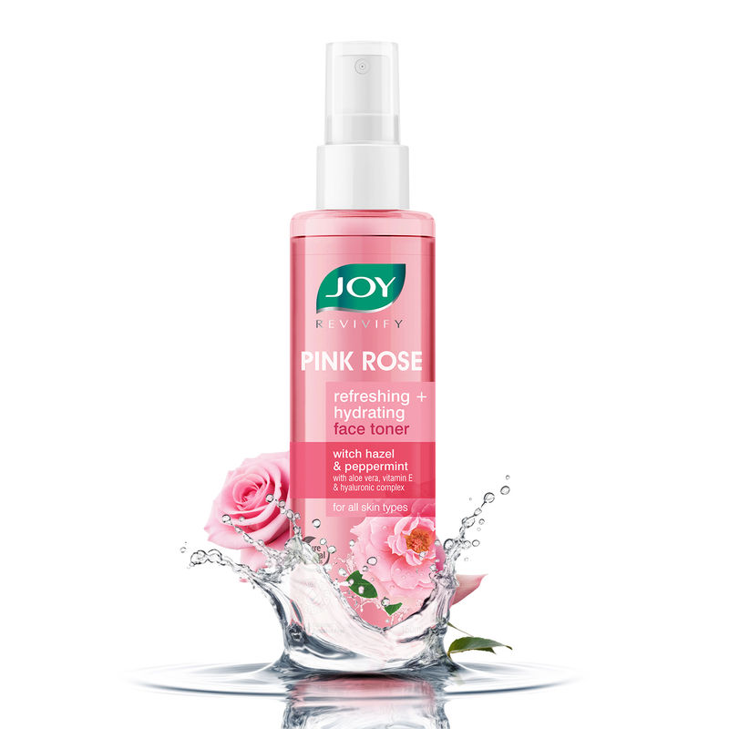 Buy Joy Pink Rose Face Toner For Hydrating Skin - pH Balanced, Alcohol ...
