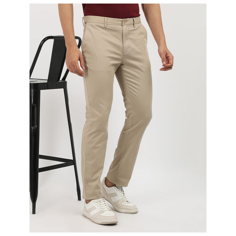 Buy Tommy Hilfiger Men Beige Color Trouser Online