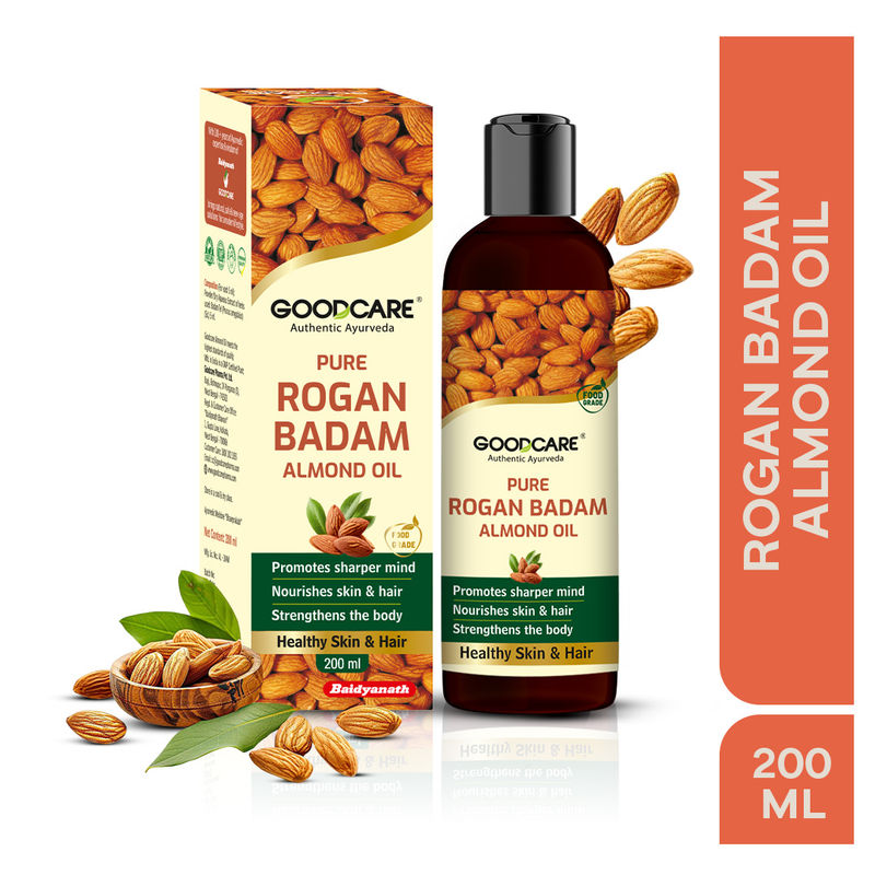 Buy GOODCARE Rogan Badam Oil Pure Ayurvedic Almond Oil for Hair Growth ...