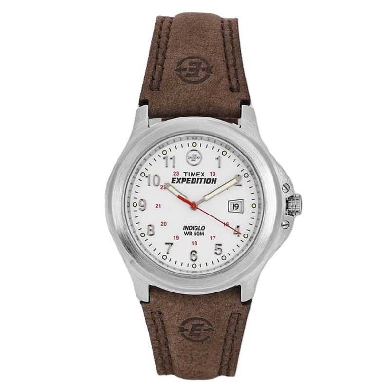 Buy Timex Expedition Round 40mm White Dial Analog Men Watch - T44381E6 ...