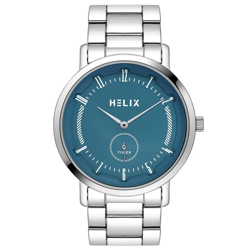 Buy Helix Men Blue Round Dial Analog Watch - TW053HG07 (M) Online