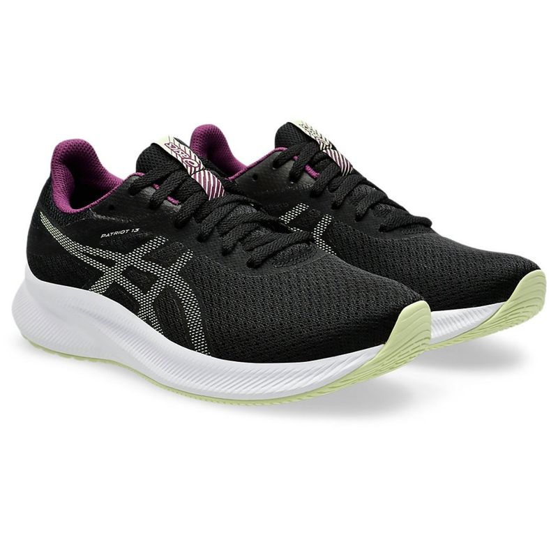 Buy ASICS Women Patriot 13 Black/Cool Matcha Running Shoes Online