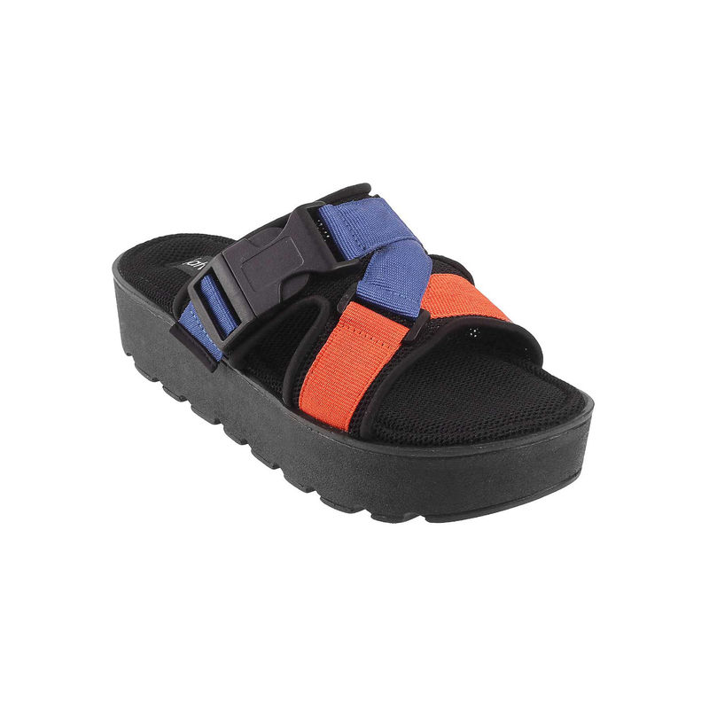 Buy CATWALK Color Block Sporty Multi-color Sandals (UK 4) Online