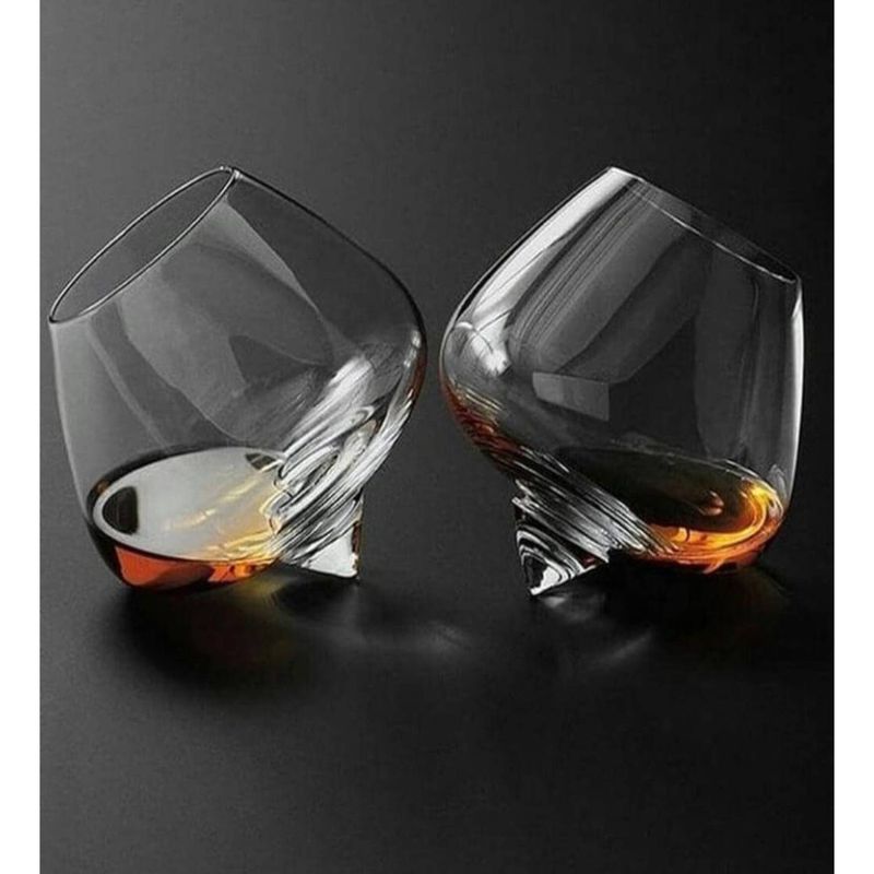 Buy Melbify Dancing Wine Glass to Swirl, Sniff and Sip (Set of 2) 300 ...