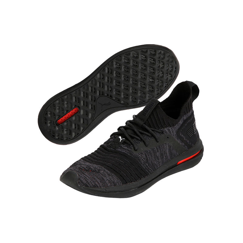Buy Puma Black Ignite Limitless Sr Evo Knit Jr Road Running Shoes Online