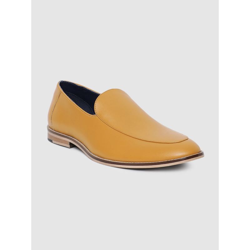 Buy Rare Rabbit Dave Yellow Solid Casual Shoe Online