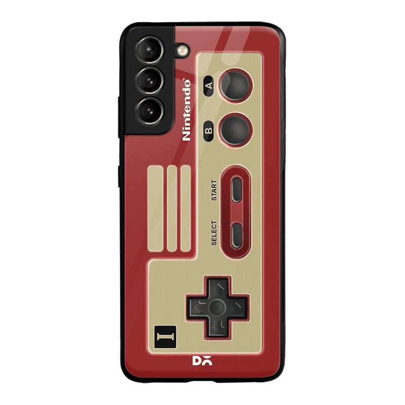 DailyObjects Nes Controller Glass Case Cover For Samsung Galaxy S21 ...