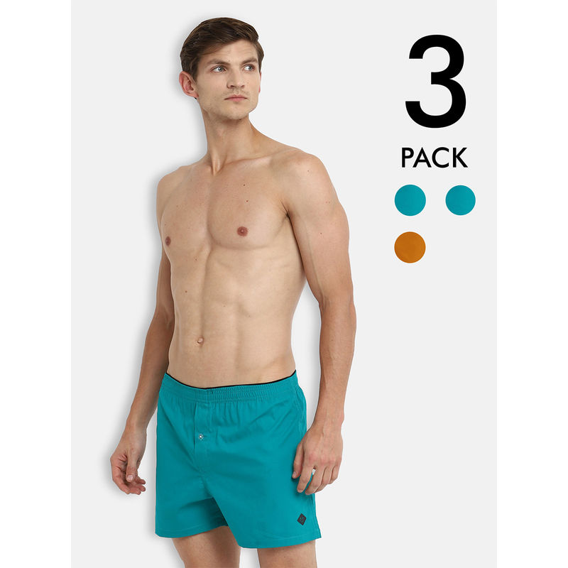 ALMO Cotton Solid Inner Boxers For Men (Pack of 3): Buy ALMO Cotton ...