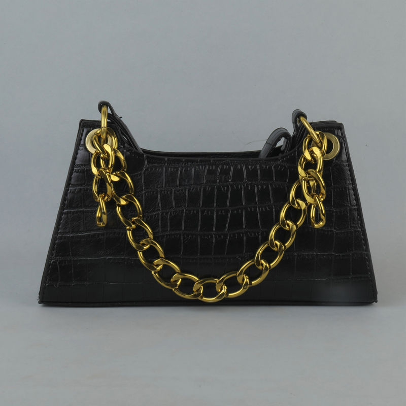 Buy THESTO Premium Black Shoulder Chain Handbags Online