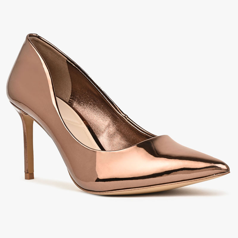 Buy Aldo Women Slip On Bronze Pumps Online
