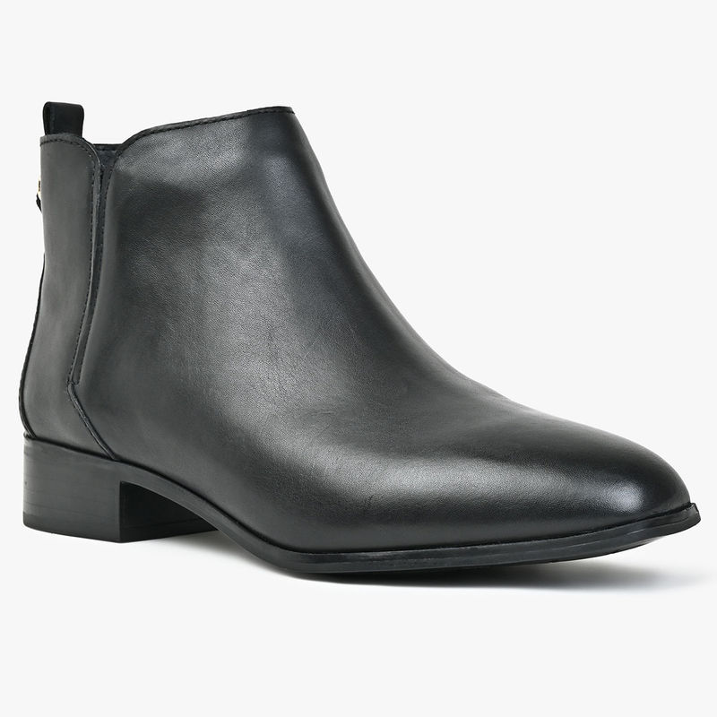 Buy Aldo Women Zip Black Casual Boots Online