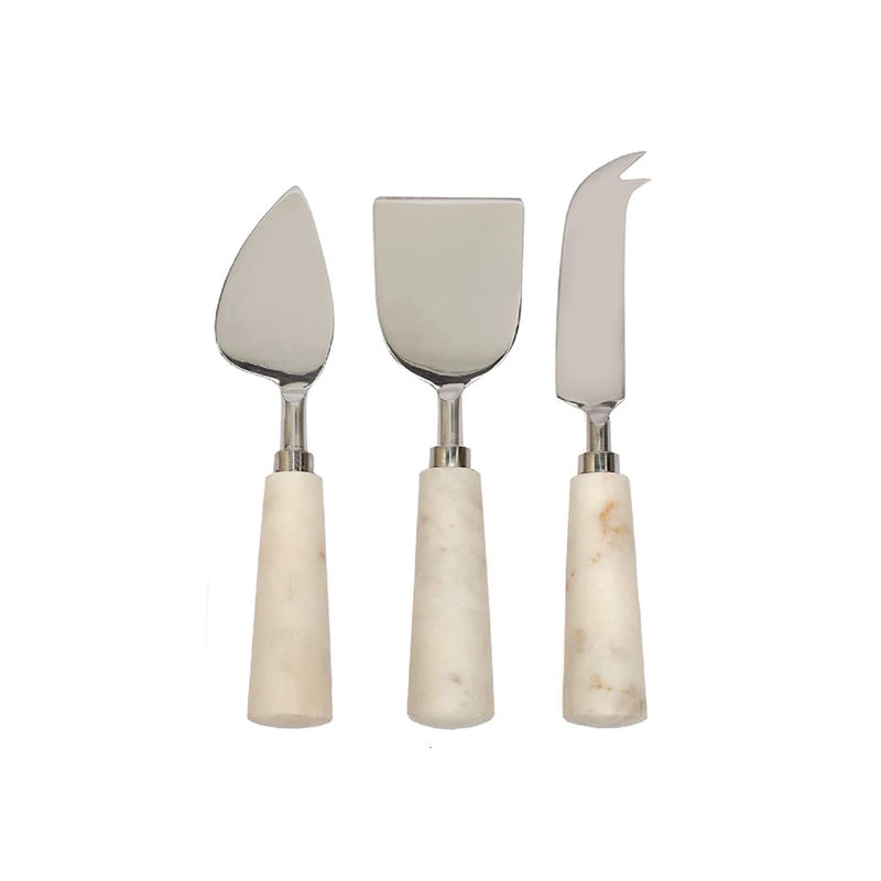 Buy Feather Your Nest Home Decor Stone And Steel Marmor-Marble Cheese ...