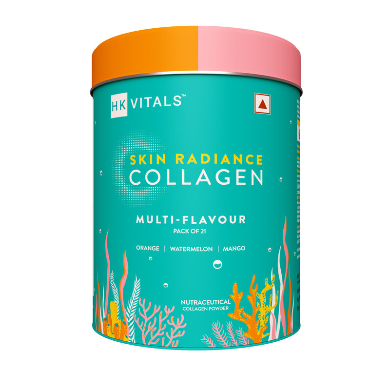 Buy HealthKart HK Vitals Skin Radiance Collagen Powder - Multi-Flavour ...
