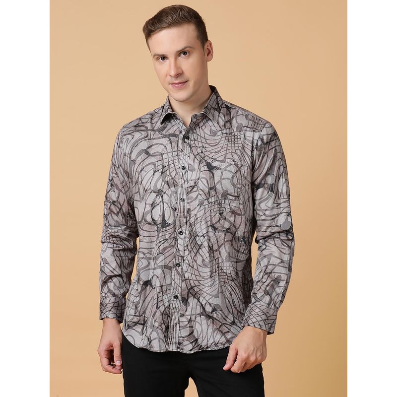 Buy TABARD Pure Cotton Full Sleeve Collared Shirt for Men Multi-Color ...
