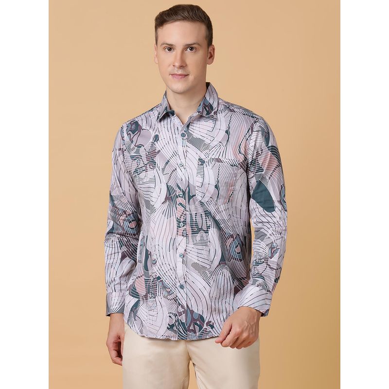 Buy TABARD Pure Cotton Full Sleeve Collared Shirt for Men Multi-Color ...