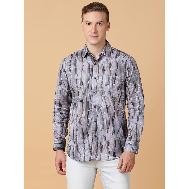 Buy TABARD Pure Cotton Full Sleeve Collared Shirt for Men Multi-Color ...