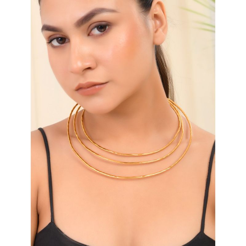 Buy Silvermerc Designs Gold Plated Hasli Necklace Online