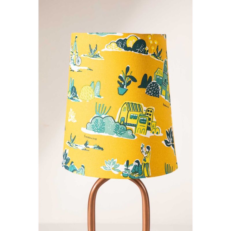Buy Freedom Tree Days Without End Yellow Taper Lamp Shade Online