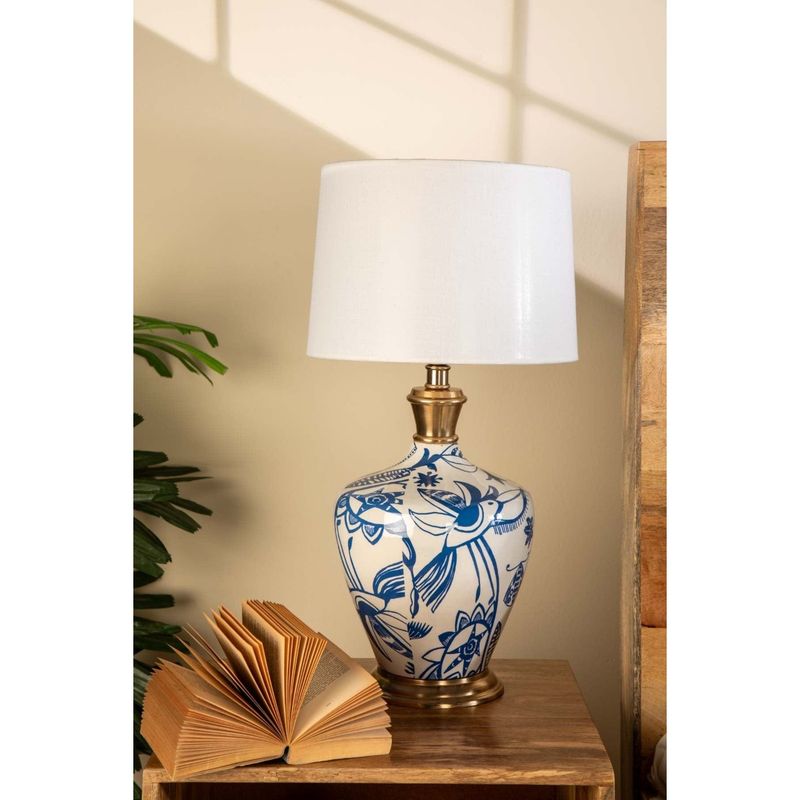 Buy Freedom Tree Eye In The Sky Off White Table Lamp Online