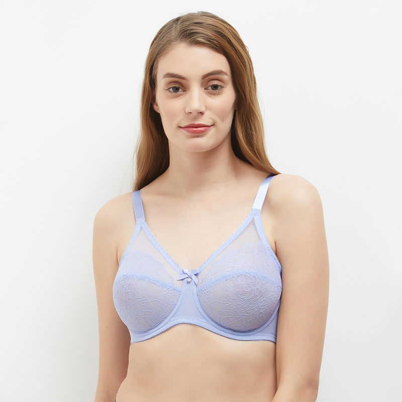 Wacoal Retro Chic Non-Padded Wired Full Coverage Full Support Everyday Comfort Bra - Viiolet ...