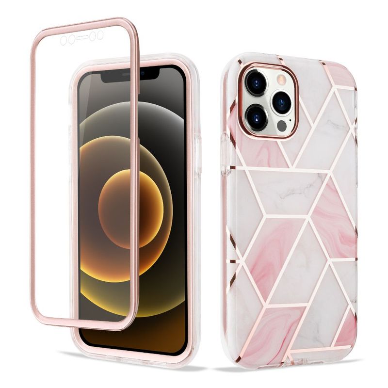 MVYNO Front & Back Cover for iPhone 12 & 12 Pro (Pretty Pink): Buy ...