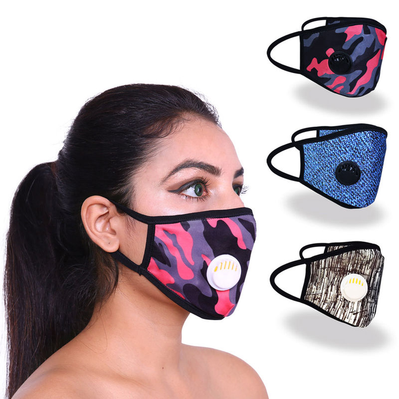 Buy Dermawear DW Reusable Protective Face Masks - Pack of 3 (DW-D3101 ...