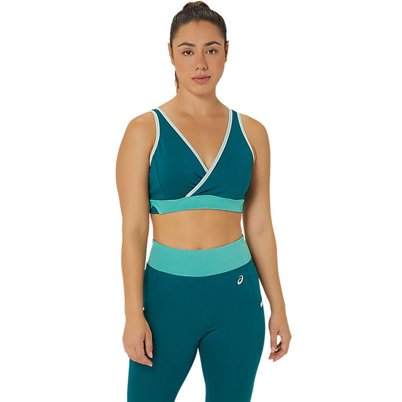 Buy ASICS Training Pocket Women Teal Bra Online