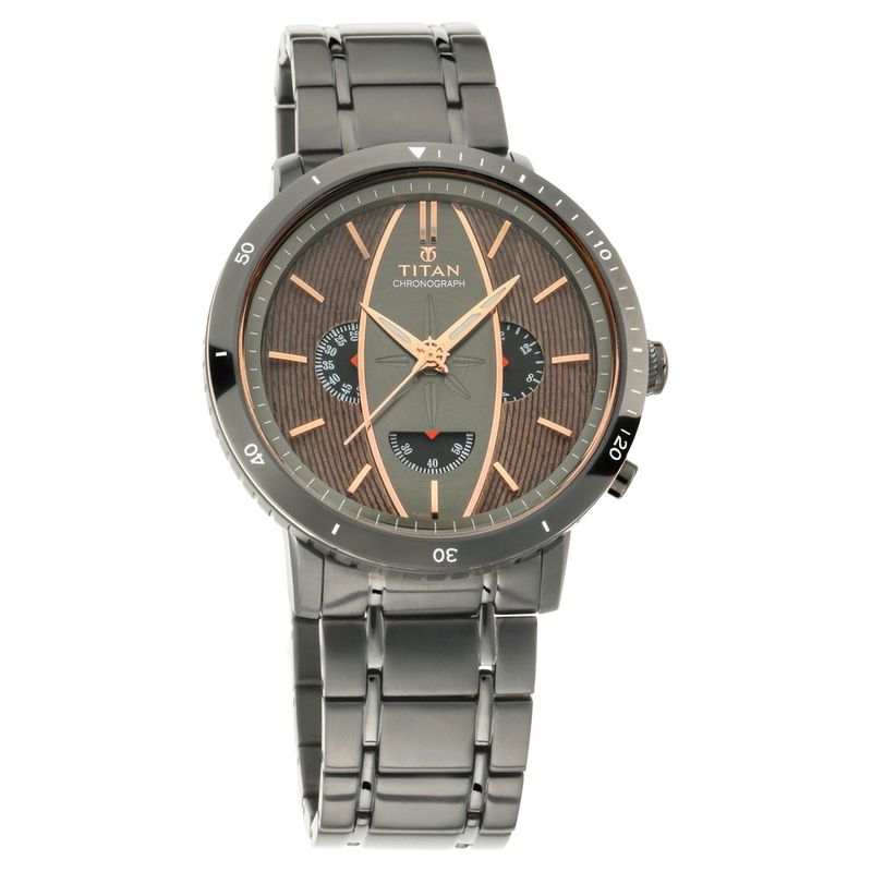 Buy Titan 1832KM01 Black Dial Analog Watch For Men Online