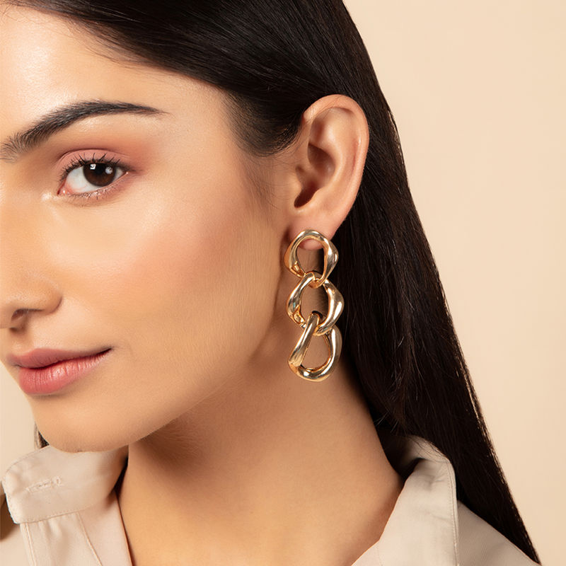 Twenty Dresses by Nykaa Fashion Chain My Soul Earrings: Buy Twenty ...