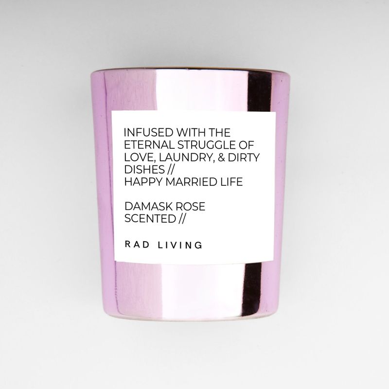Buy Rad Living Happy Married Life - Damask Rose Scented Online