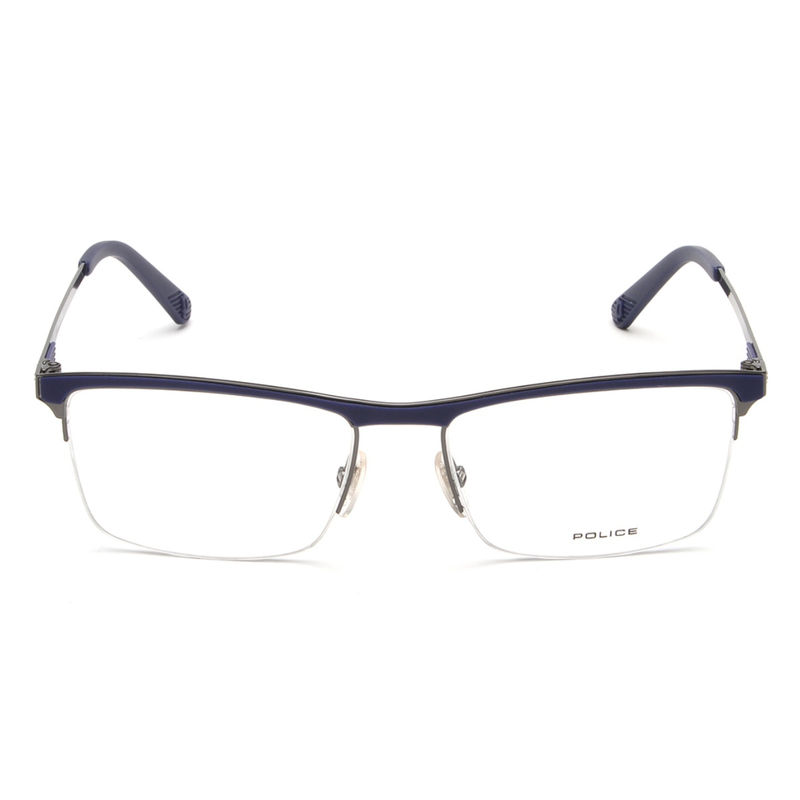 Buy Police Half Rim Square Shaped Eyewear Frame for Men -VPL564K52568FR ...