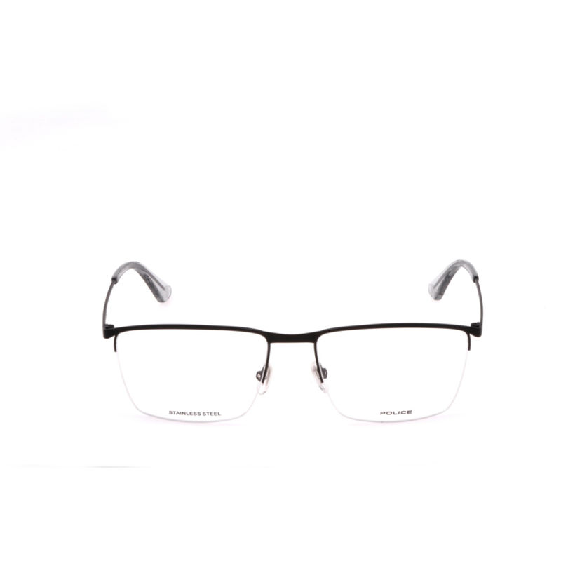 Buy Police Half Rim Square Shaped Eyewear Frame for Men -VPLG75K55531FR ...