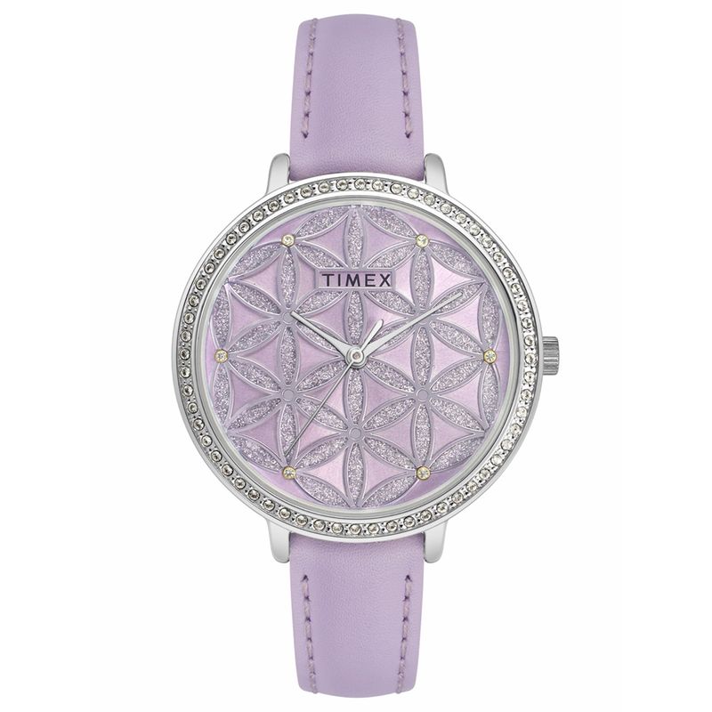 Buy Timex Analog Purple Dial Women Watch - TWEL14706 Online