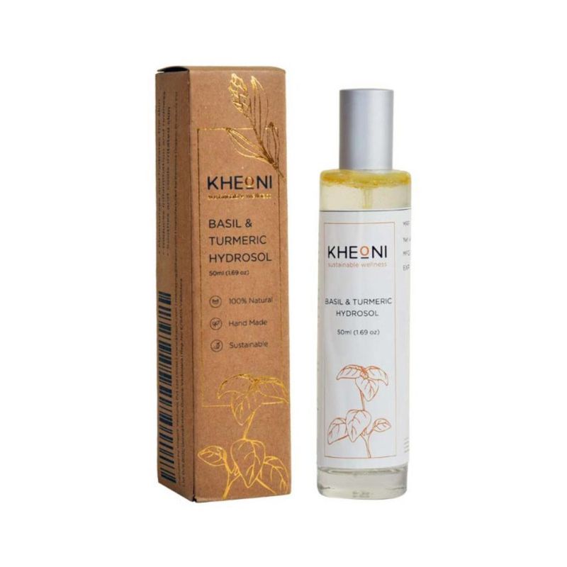 Buy KHEONI Basil & Turmeric Hydrosol Mist Online
