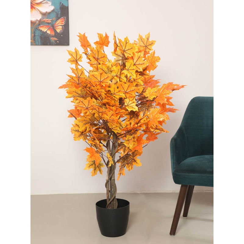 Buy ARICK DECOR Artificial Maple Plants Tree with Pot For Interior ...