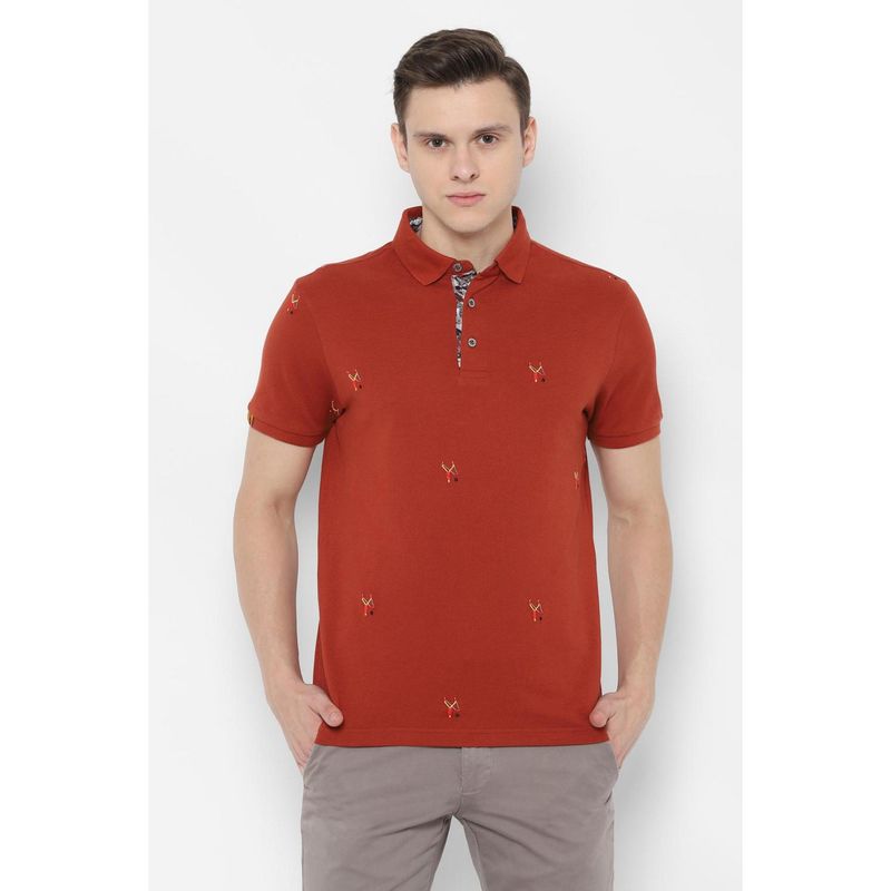 Buy Simon Carter Rust Polo T-Shirt Online