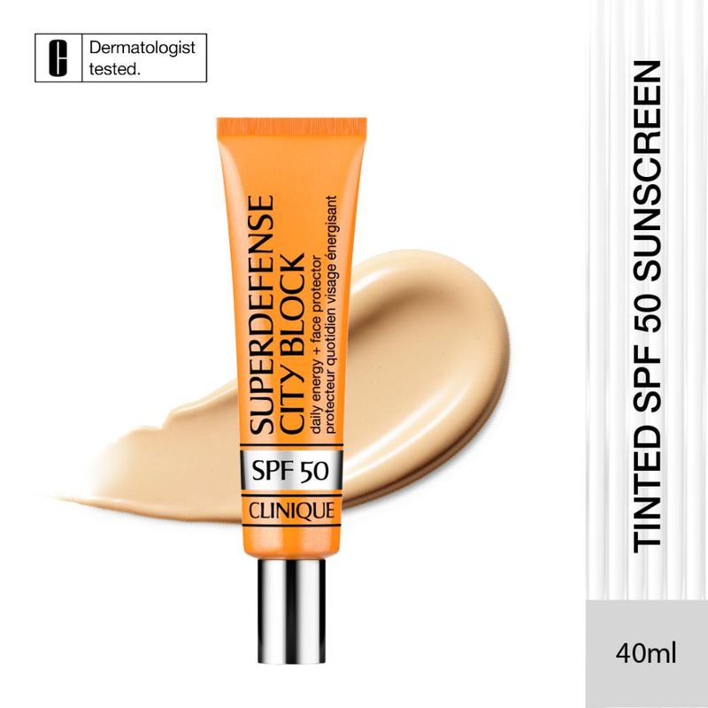 Buy Clinique Superdefense City Block SPF 50 Tinted Sunscreen Online